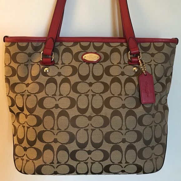 Coach | Bags | Coach Tote Gift Bag Included Auth With Serial | Poshmark
